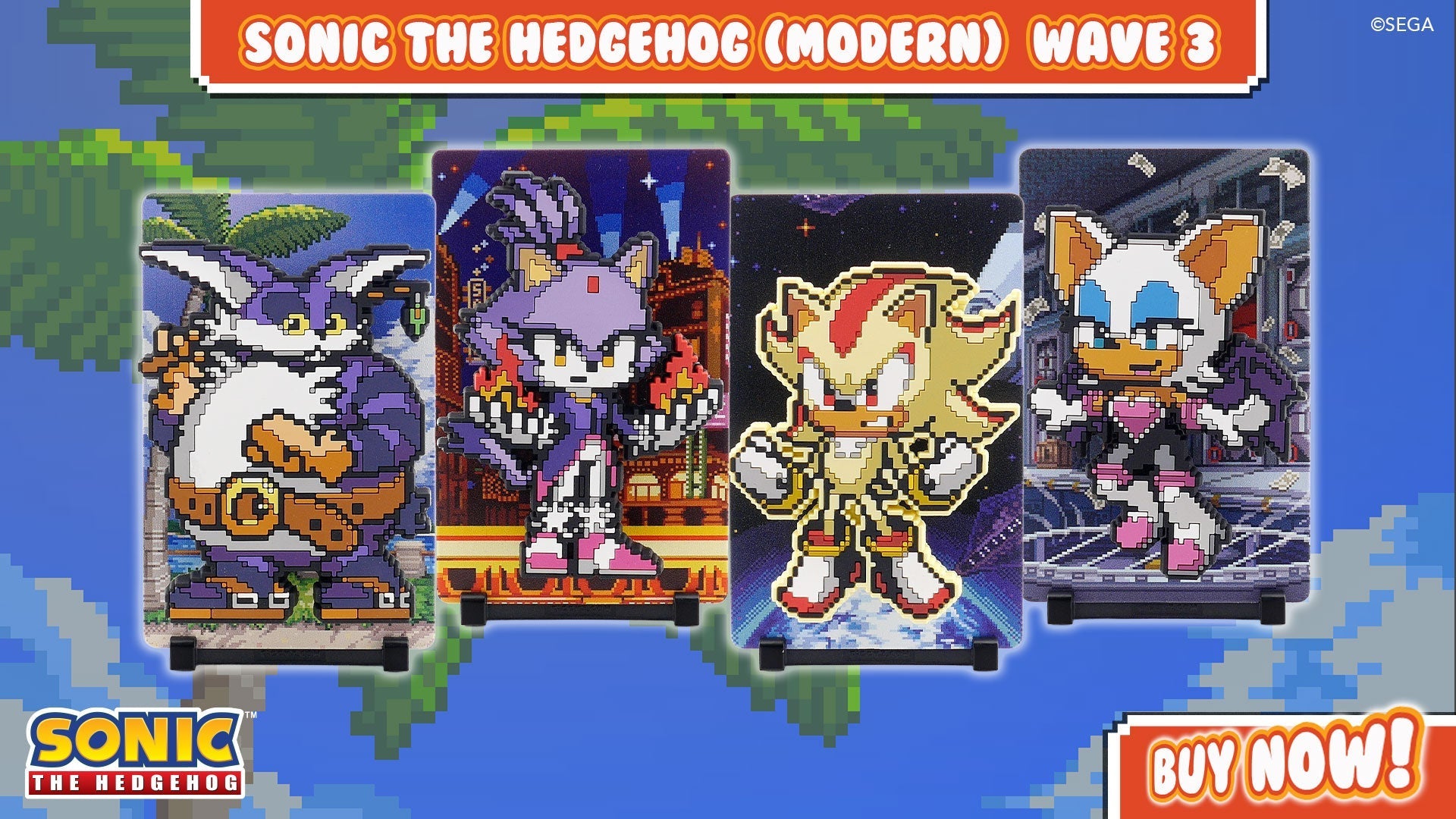 Speed into Adventure with Sonic the Hedgehog (Modern) FiGGYZ Wave 3!