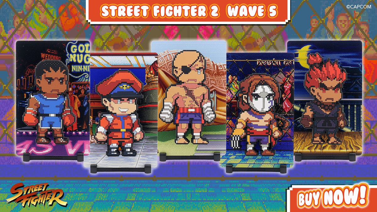 Master the Grand Masters: Street Fighter 2 FiGGYZ Wave 5 is Officially